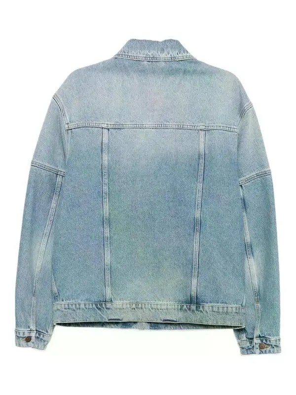 Moschino Patchwork Denim Jacket