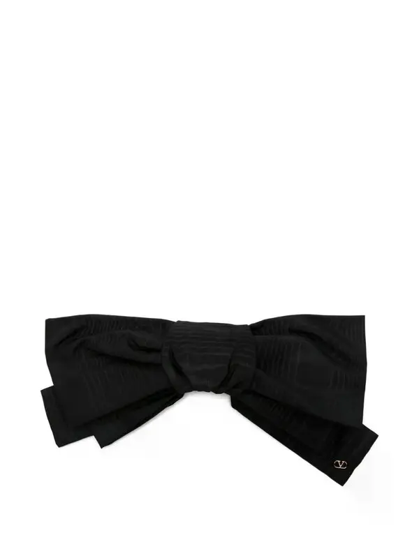 Valentino Garavani Bow Hair Accessory - Black