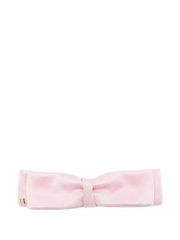 Valentino Garavani Bow-shaped Hair Clip - Pink