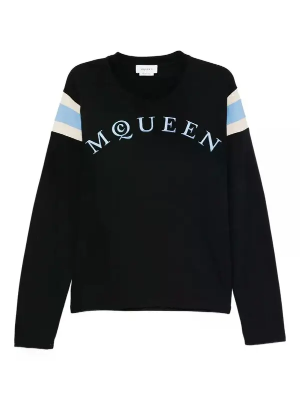 Alexander McQueen Logo-embroidered Sweatshirt