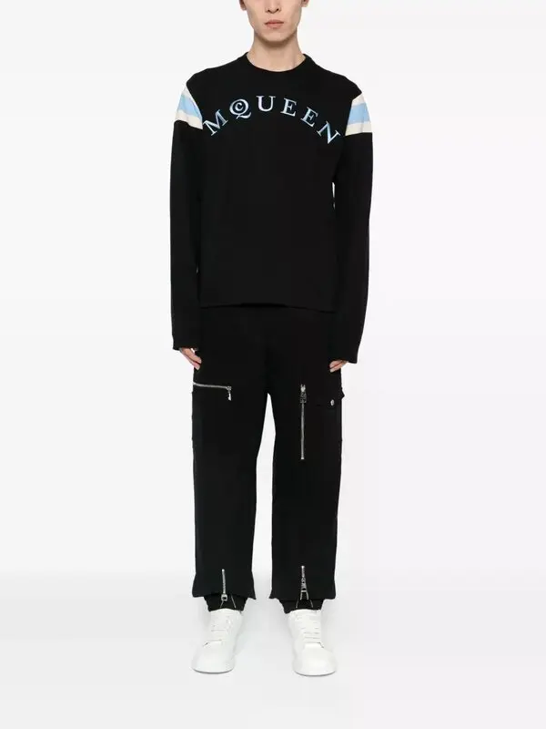 Alexander McQueen Logo-embroidered Sweatshirt