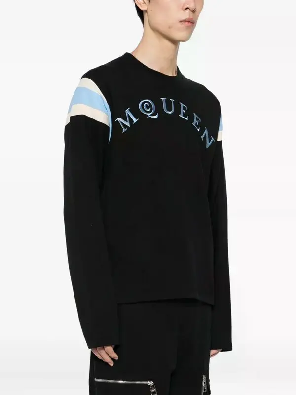 Alexander McQueen Logo-embroidered Sweatshirt