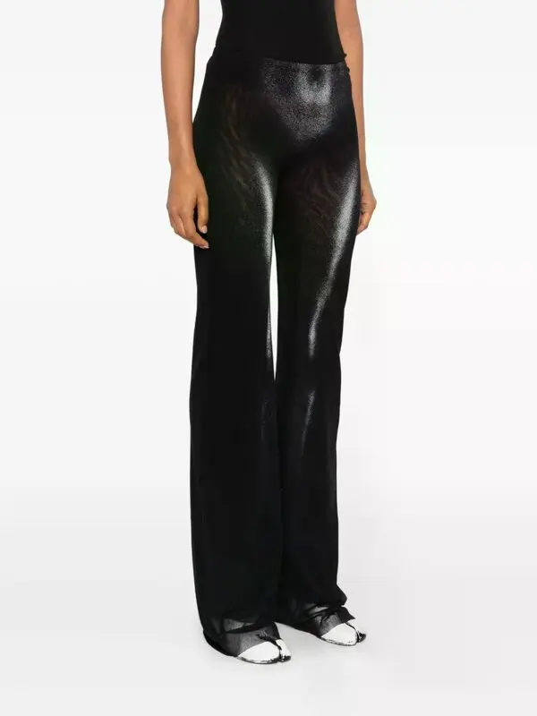 JEAN PAUL GAULTIER Body-print Straight Trousers