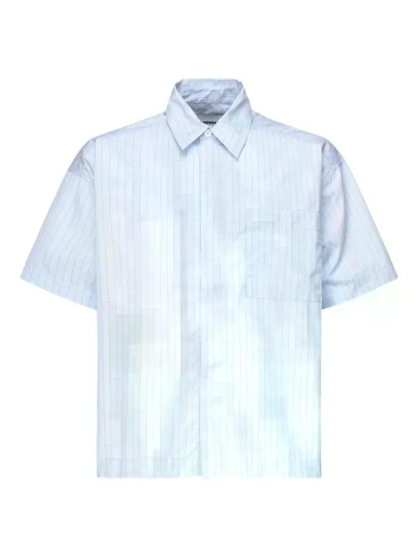 BONSAI Checked Short-sleeve Shirt
