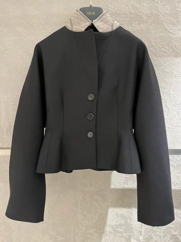 Dior Fitted Jacket - Black