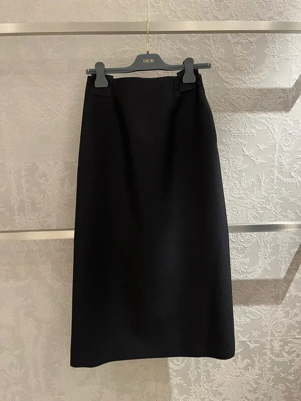 Dior Straight Midi Skirt