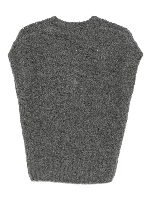 Barena Venezia V-neck Wool Vest