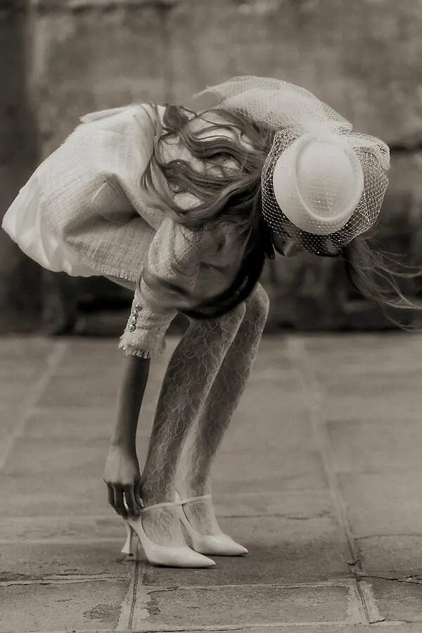 TWIGS & HONEY Pillbox Birdcage Hat