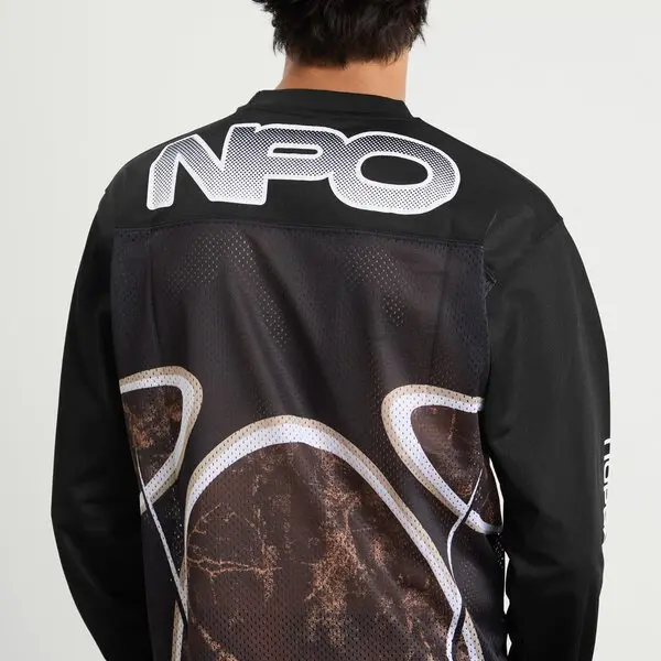 NO PROBLEMO Alien Long Sleeve Moto Jersey