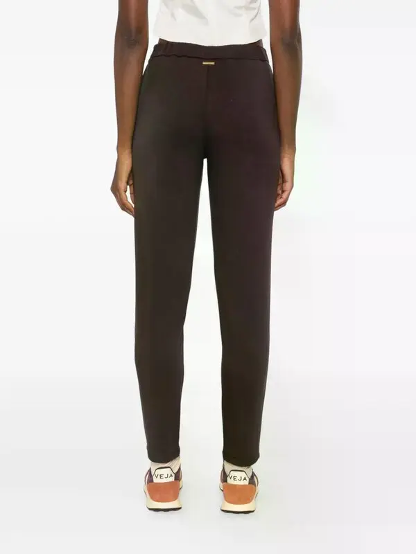 TWINSET Front-crease Straight Trousers