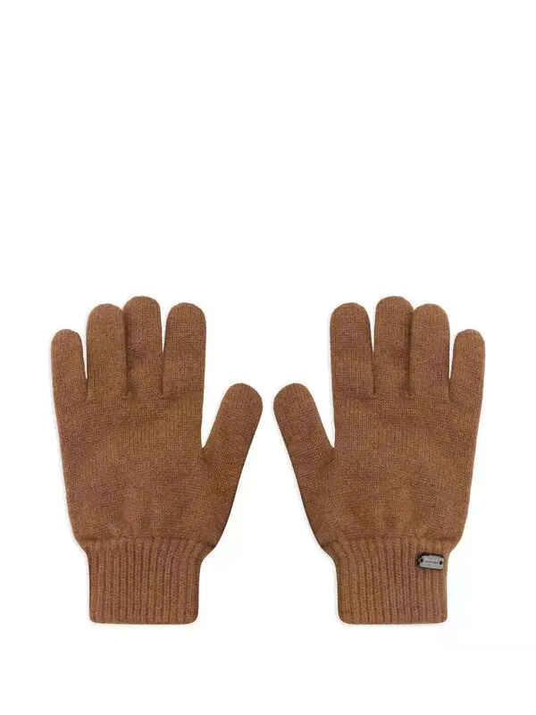 MOORER Easton Cashmere Gloves - Brown
