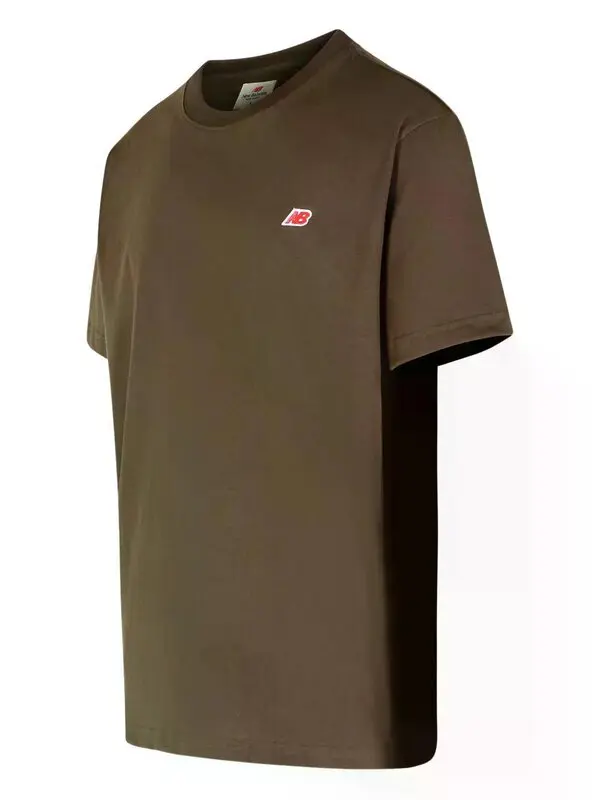 NEW BALANCE Logo-patch Crew-neck T-shirt