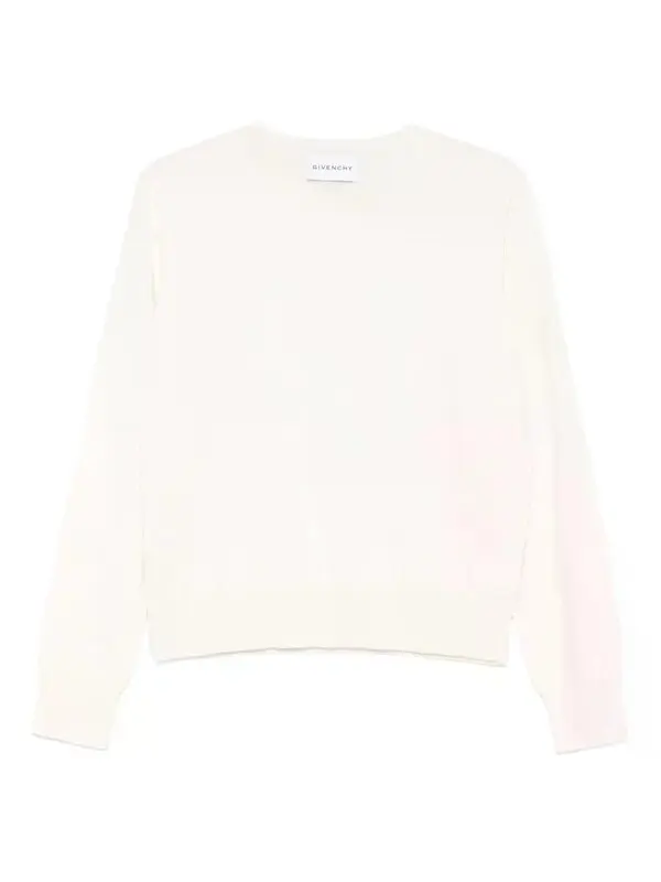 Givenchy Long-sleeve Cashmere Sweater - Neutrals