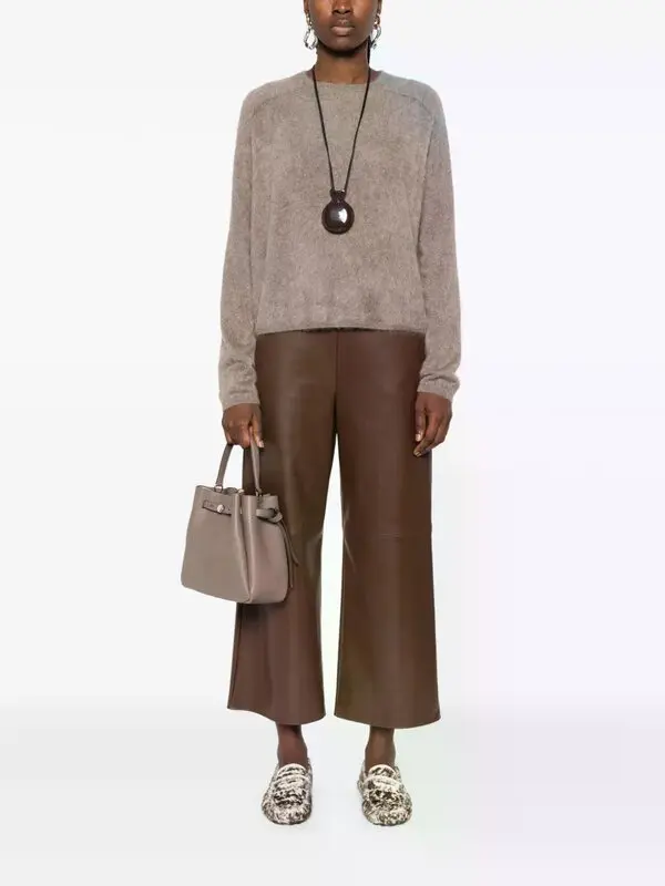 Max Mara Panelled Topstitch Trousers