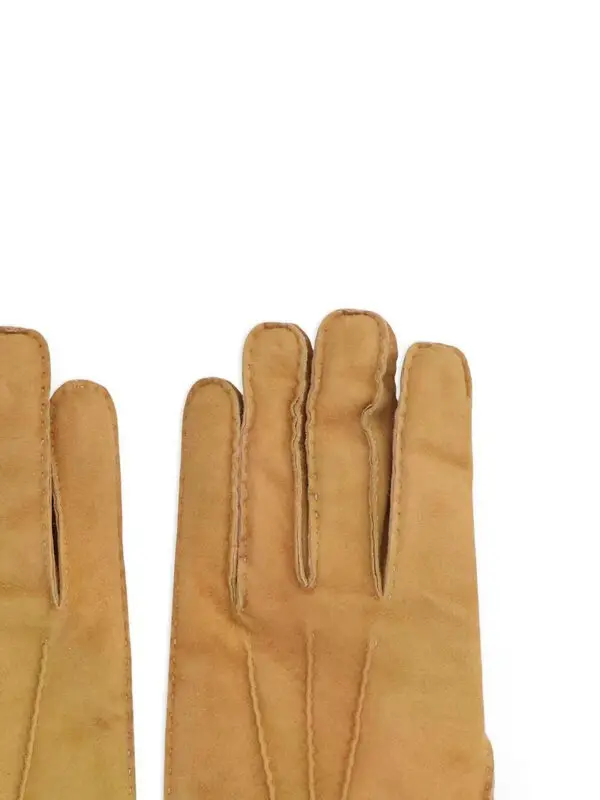 MOORER Narton Suede Gloves - Brown
