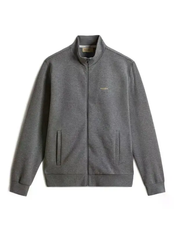 Woolrich Logo-detail Track Top - Grey