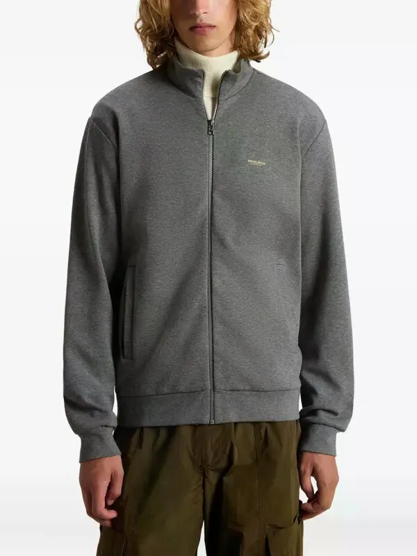 Woolrich Logo-detail Track Top - Grey