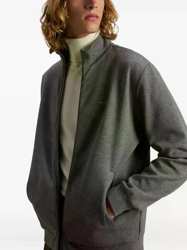 Woolrich Logo-detail Track Top - Grey