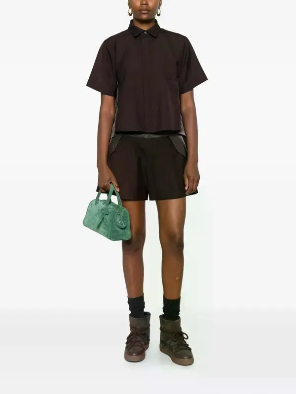 Sacai Paneled Tailored Shorts