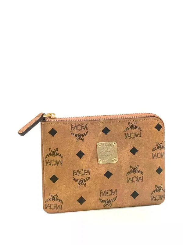 Mcm Mini Aren Visetos Card Pouch