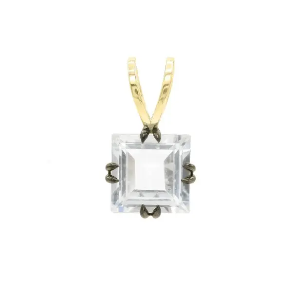BONDEYE JEWELRY 14k Gold Frame Pendant - Yellow Gold