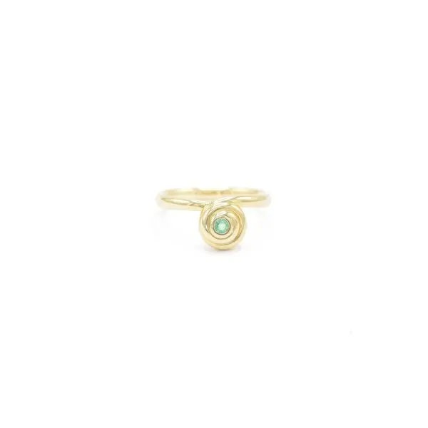 BONDEYE JEWELRY Kate Ring - Emerald