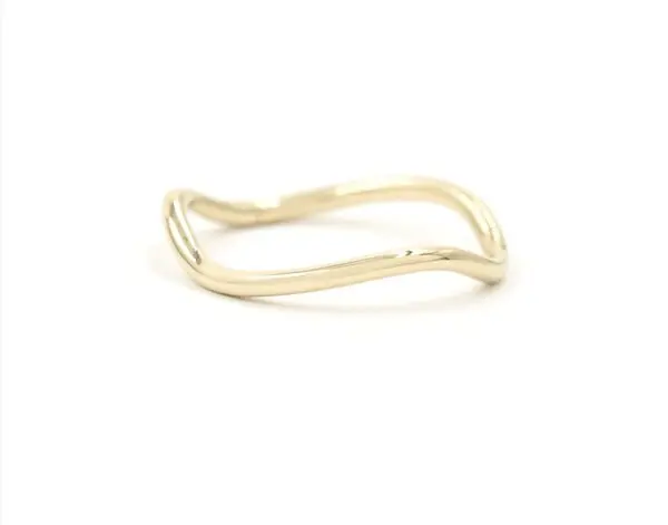 BONDEYE JEWELRY Wave Ring - Yellow Gold