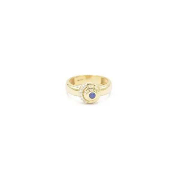 BONDEYE JEWELRY Khushi Ring - Blue Sapphire