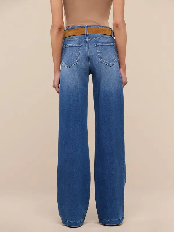L'Agence Clayton Wide-leg Jean - Hampton