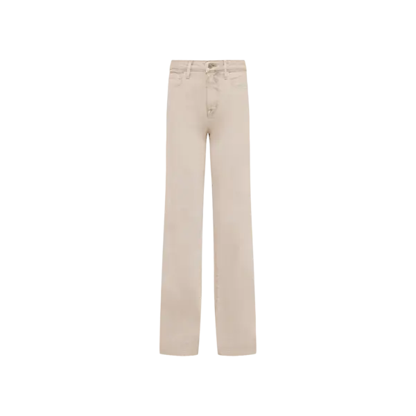 L'Agence Clayton Wide-leg Jean - Biscuit
