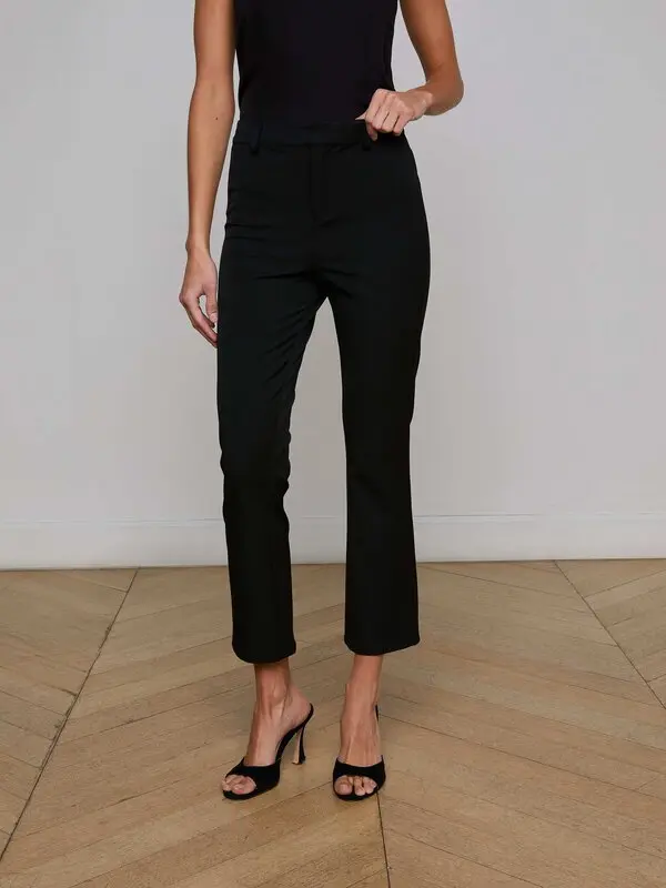 L'Agence Ketra Bootcut Trouser - Black