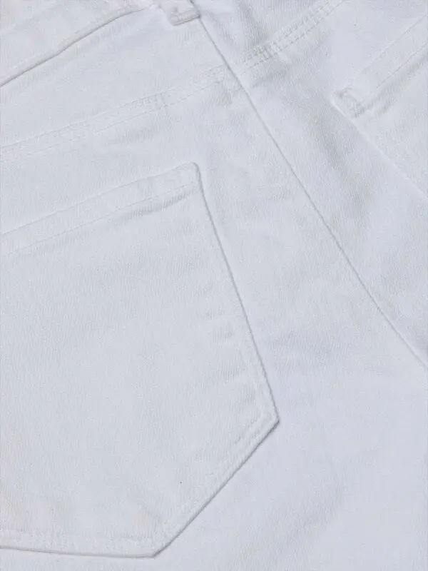 L'Agence Cara Low-rise Bootcut Jeans - Blanc