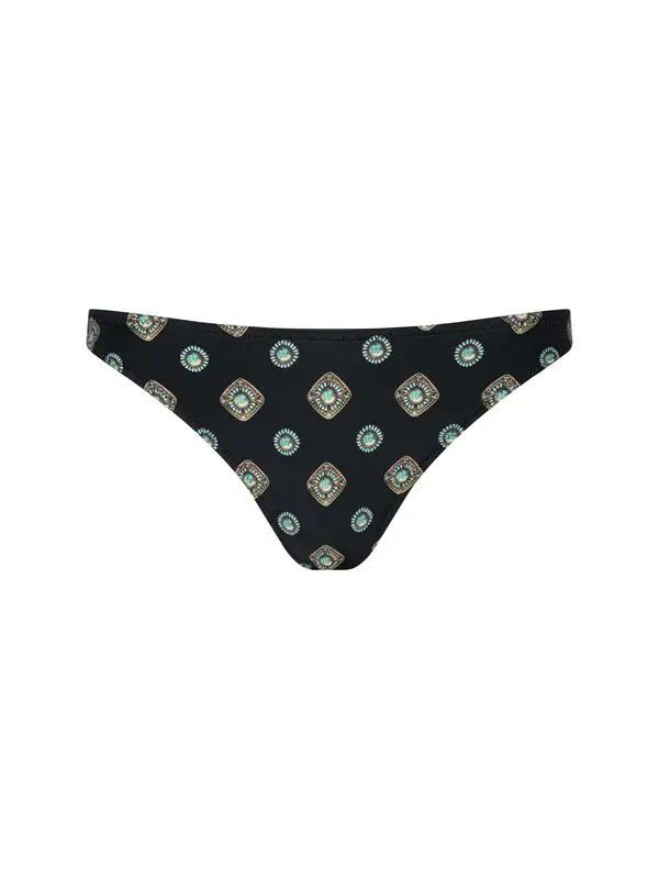 L'Agence Jean Bikini Bottom - Black/multi