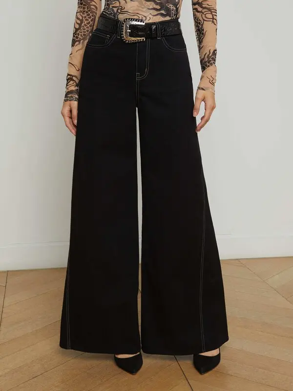 L'Agence Beau Wide-leg Jean