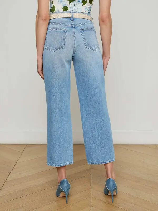 L'Agence June Cropped Stovepipe Jean