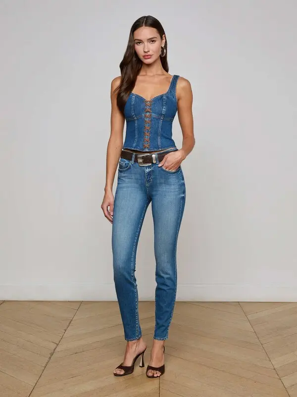 L'Agence Nayeli Corset Top