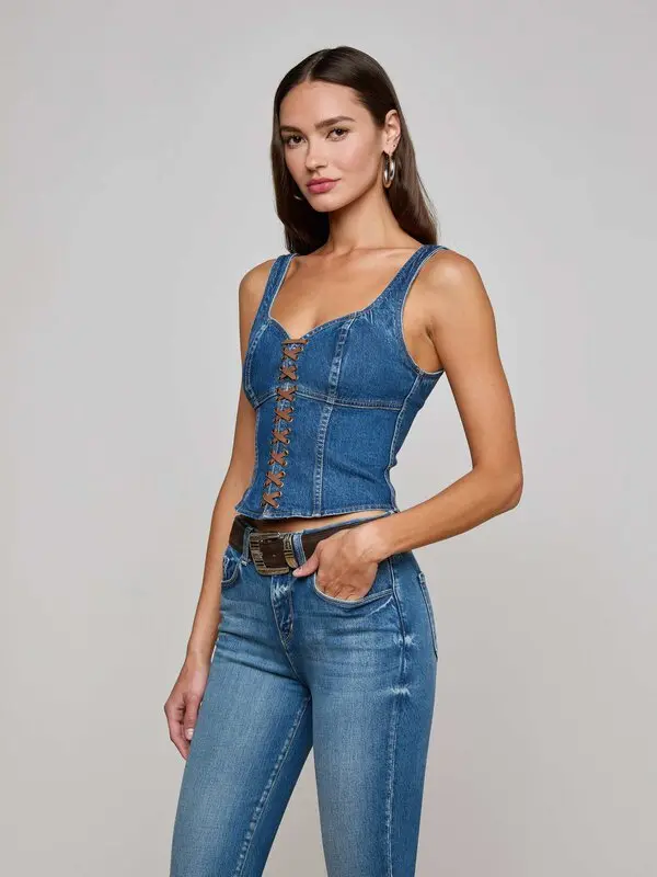 L'Agence Nayeli Corset Top