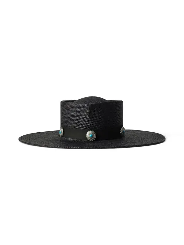 L'Agence Adilah Wide-brim Fedora