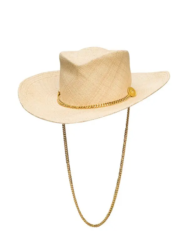 L'Agence Zamora Cowboy Hat - Cream