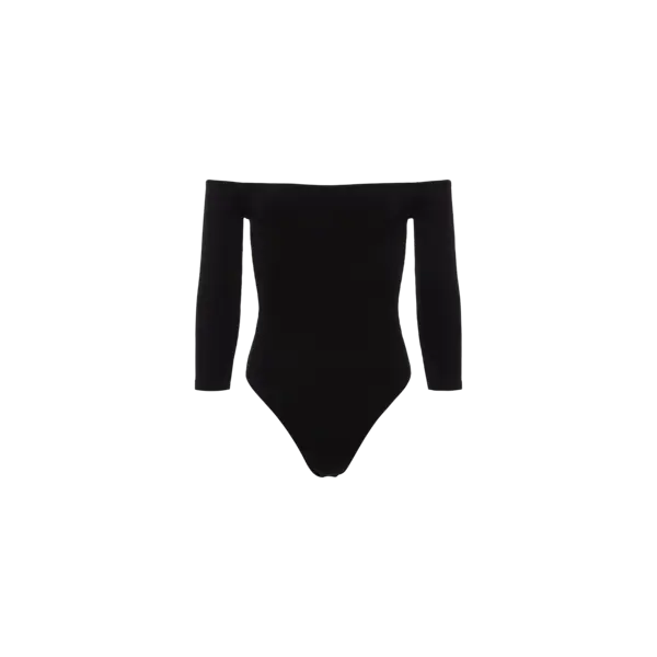 L'Agence Evelyn Off-the-shoulder Bodysuit