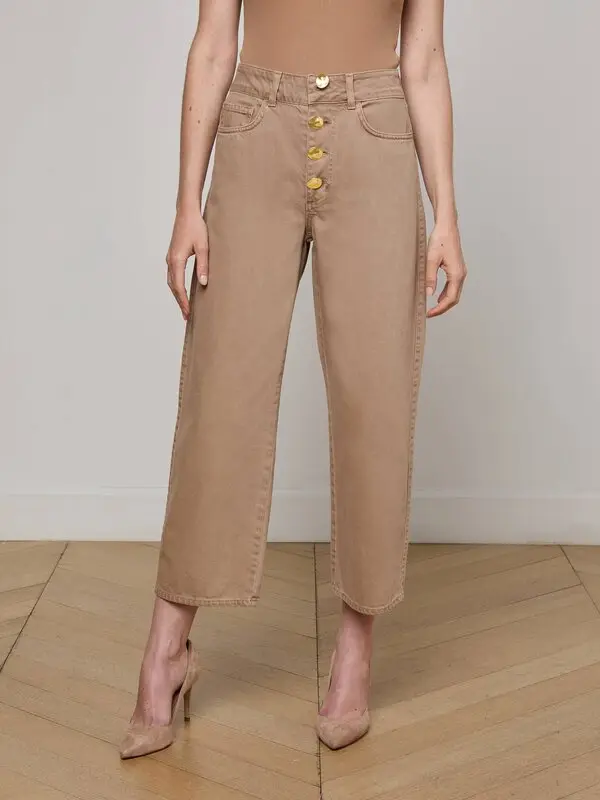 L'Agence Liora Cropped Jeans