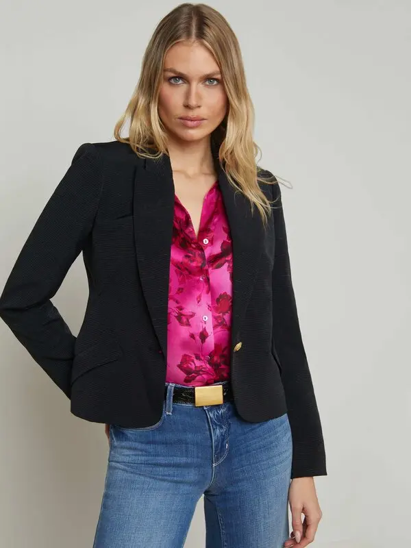 L'Agence Jennah Single-breasted Blazer