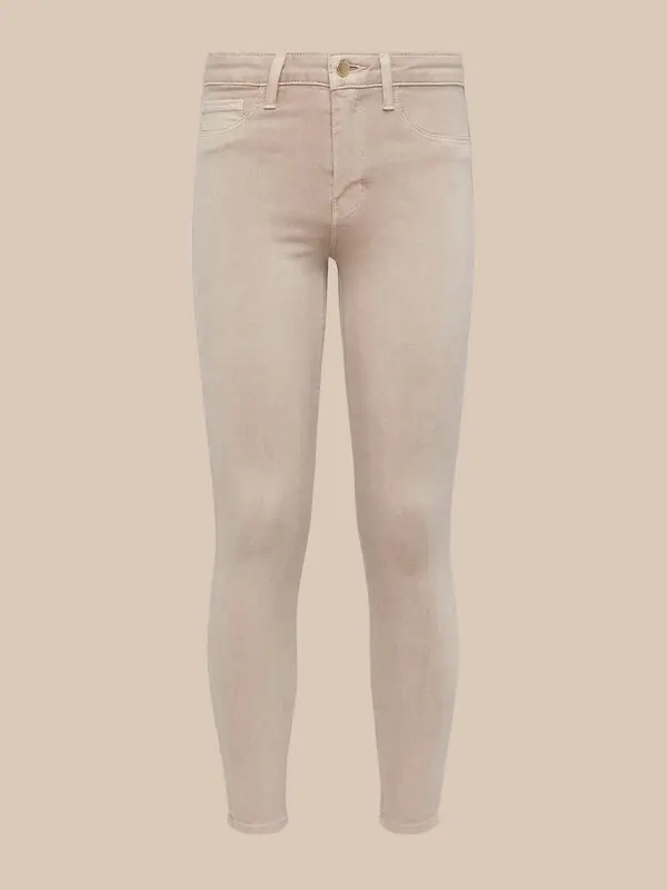 L'Agence Margot Cropped Skinny Jean - Biscuit
