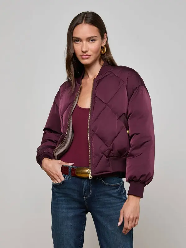 L'Agence Violeta Reversible Puffer
