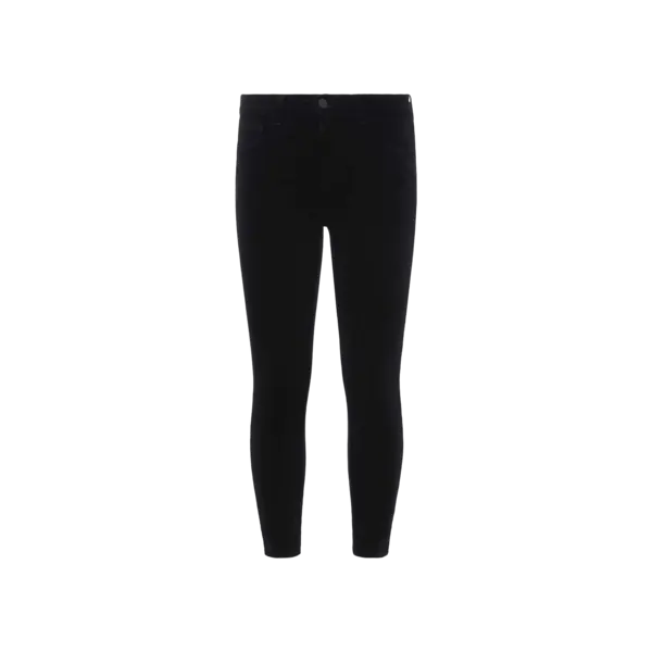L'Agence Margot Cropped Skinny Jean - Noir