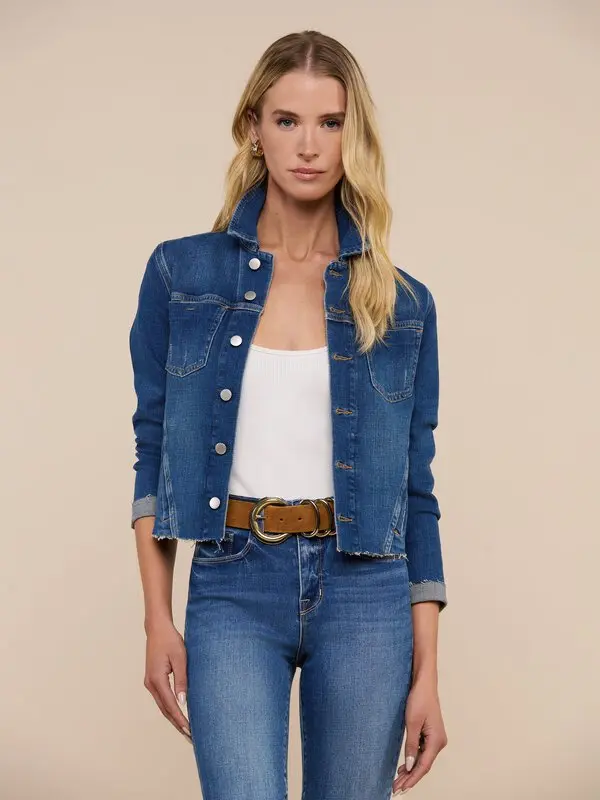 L'Agence Janelle Denim Jacket - Authentique