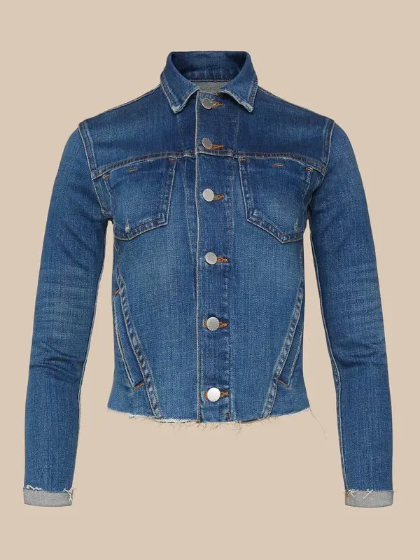 L'Agence Janelle Denim Jacket - Authentique