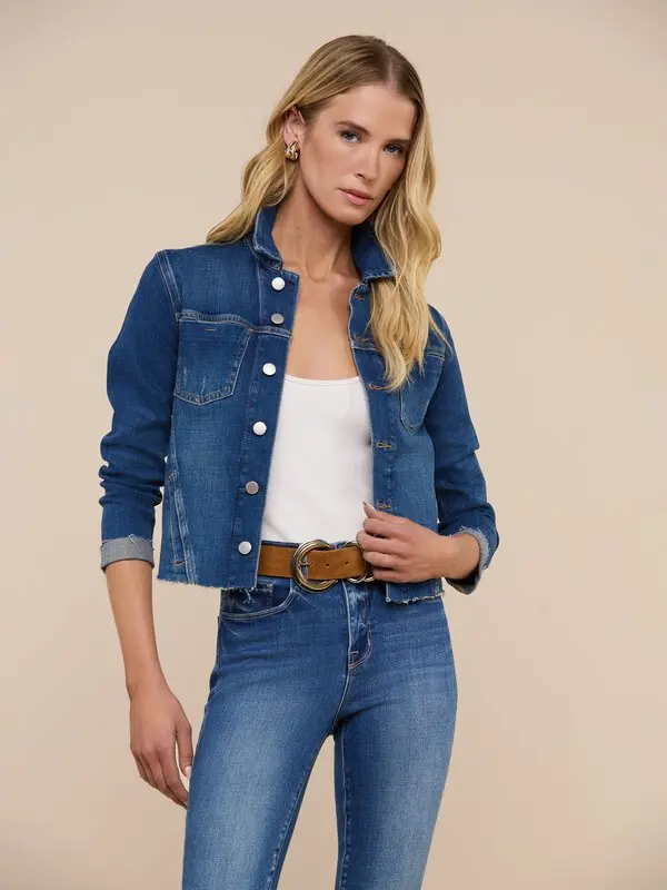 L'Agence Janelle Denim Jacket - Authentique