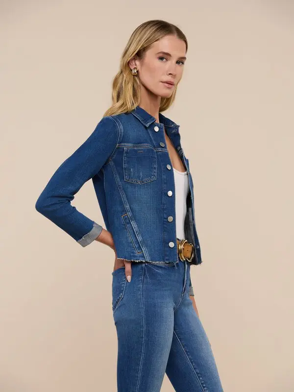 L'Agence Janelle Denim Jacket - Authentique