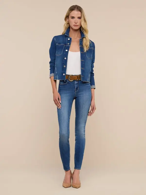 L'Agence Janelle Denim Jacket - Authentique